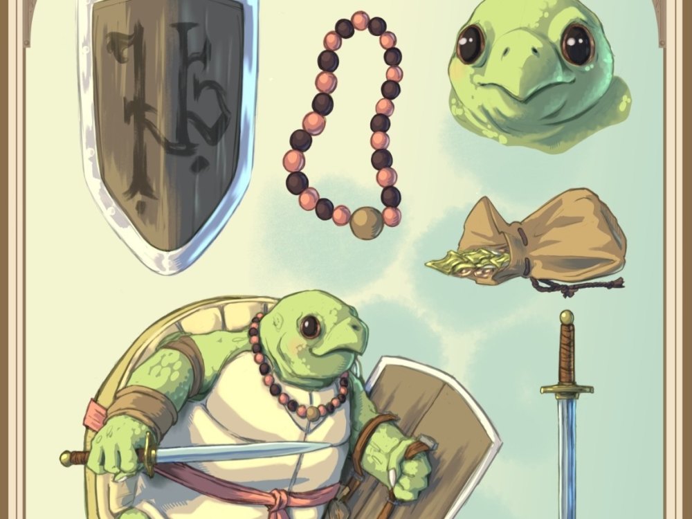 A full body charcter illustration for you roleplay games | Upwork