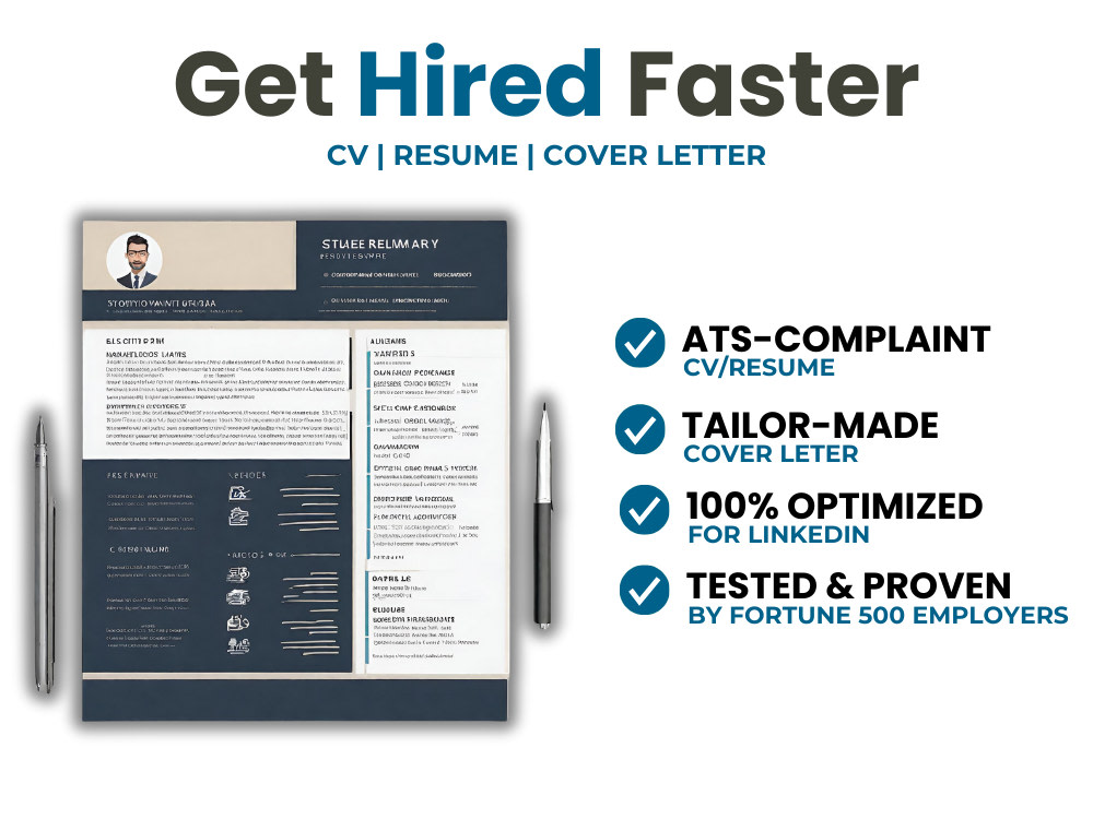 Top-notch CV/Resume, Cover Letter, LinkedIn Optimisation Services | Upwork
