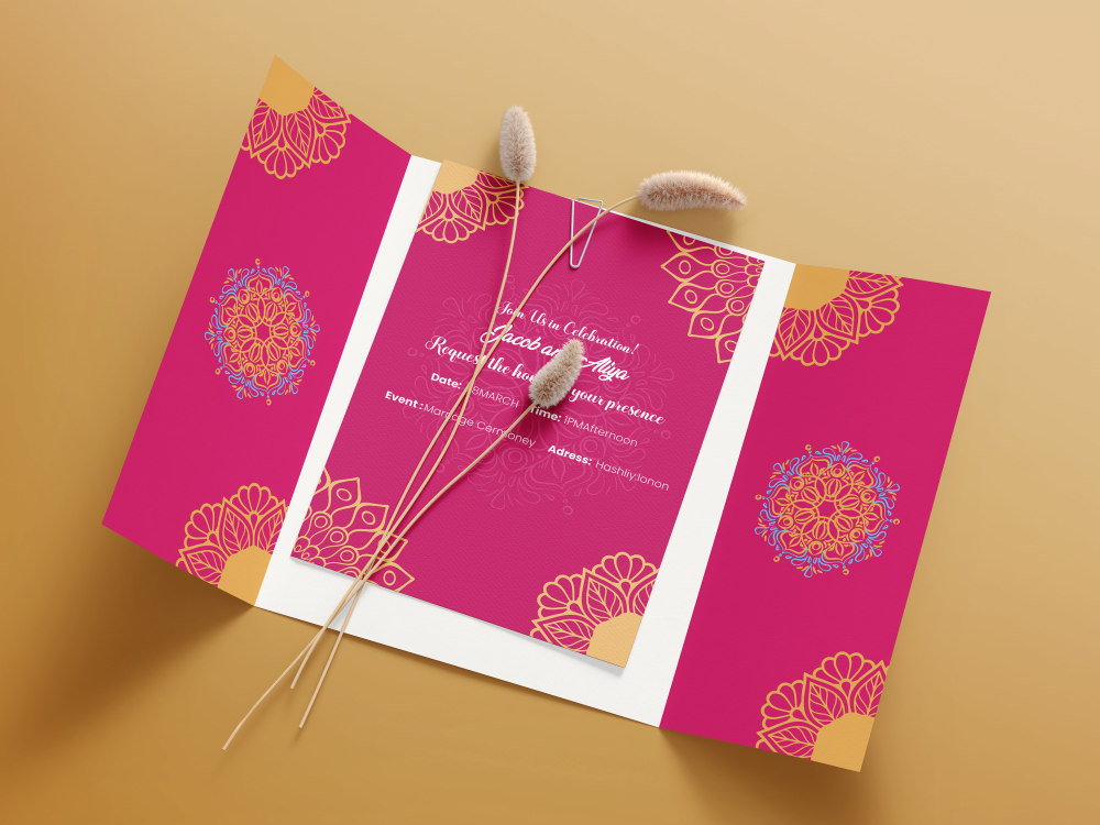 Stunning Weeding Invitation Card Designs on Upwork! | Upwork
