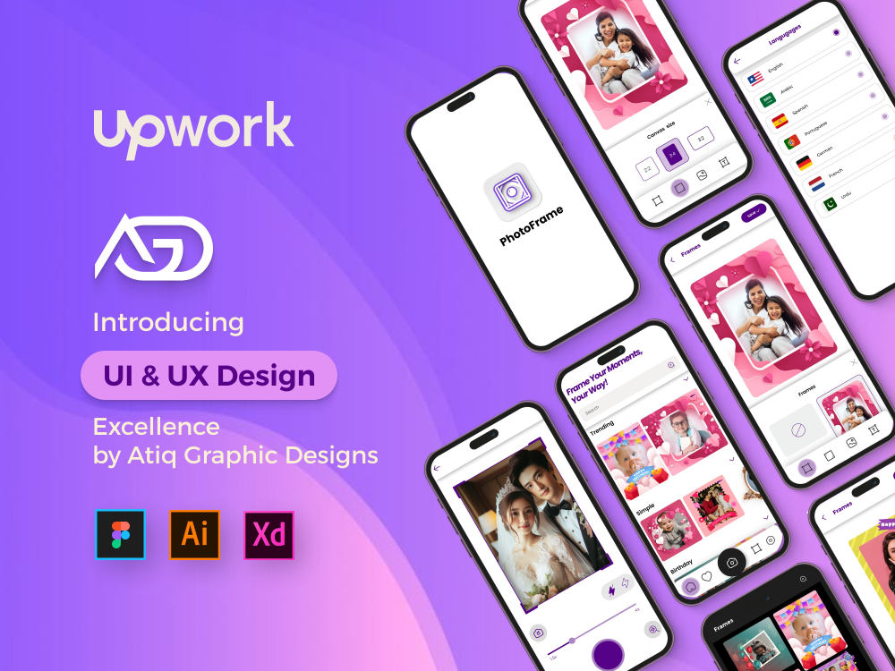 Creative mobile app UI UX for IOS and android | Upwork