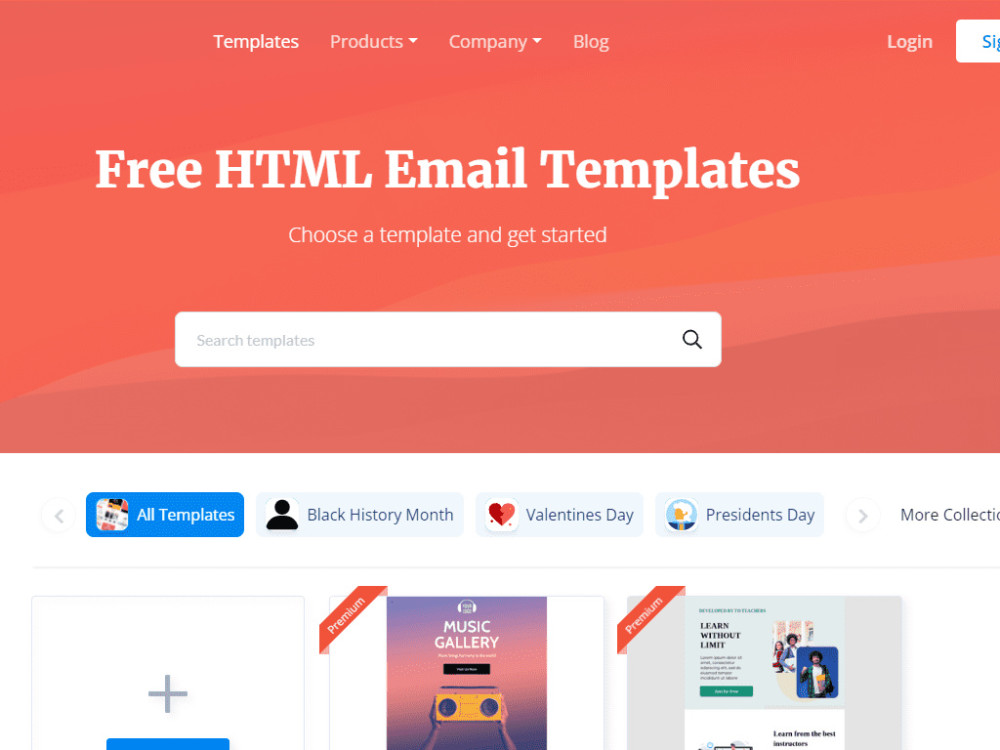 Responsive HTML Email templates for Mailchimp | Upwork