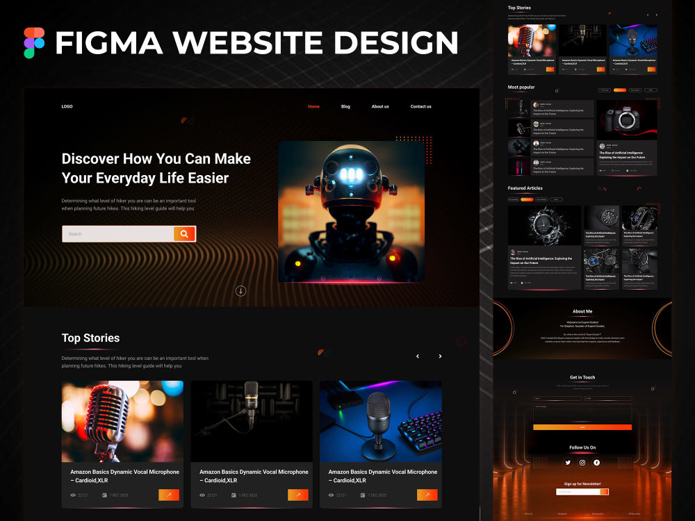 Figma Website UI UX Design within 24 hours | Upwork