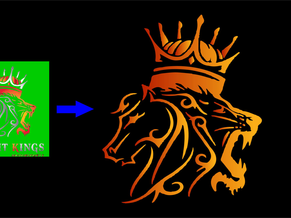 Edit, modify, redraw any logo and convert image to vector quickly | Upwork