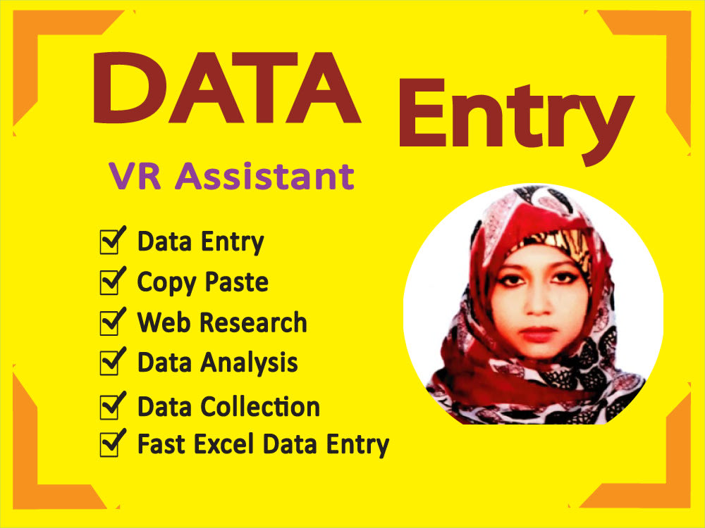 Data entry, PDF to excel, data collection and web research | Upwork