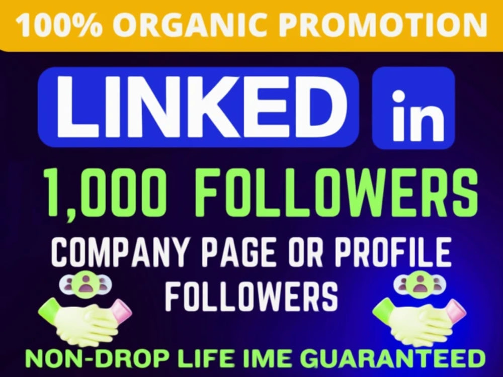 Random Linkedin followers for profile or company, linkedin marketing ...