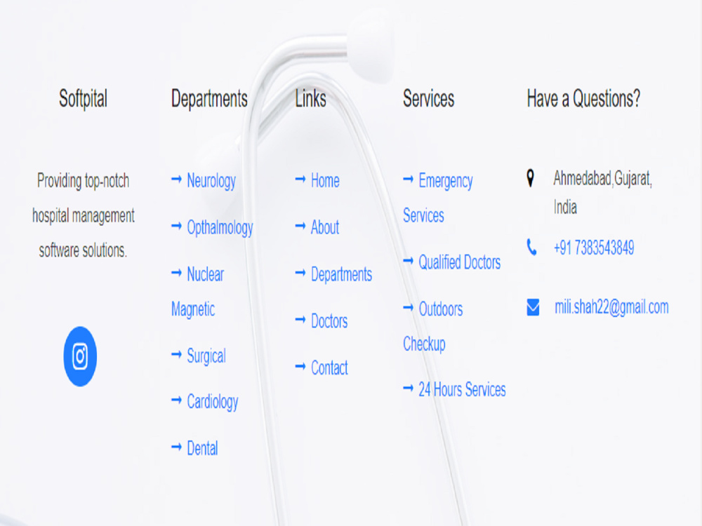 Business/Hospital Website with Vue.js, Bootstrap, HTML, CSS | Upwork