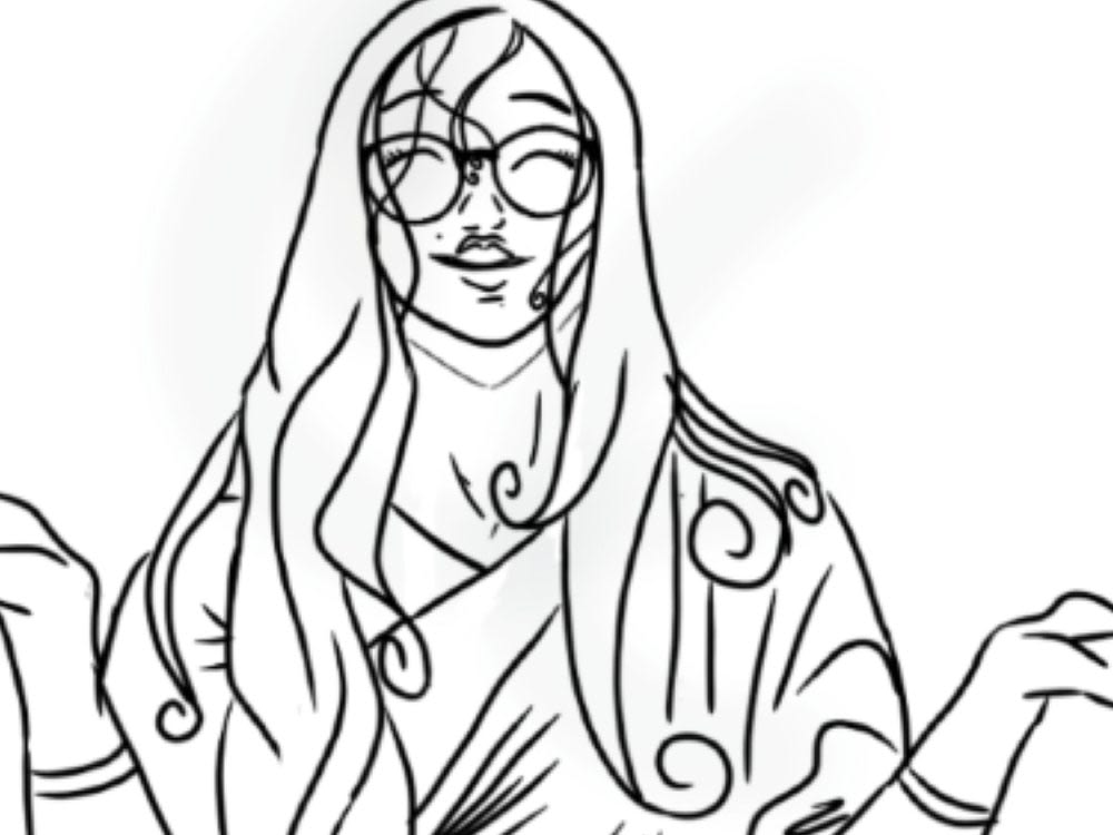 A custom clean line art illustration! | Upwork