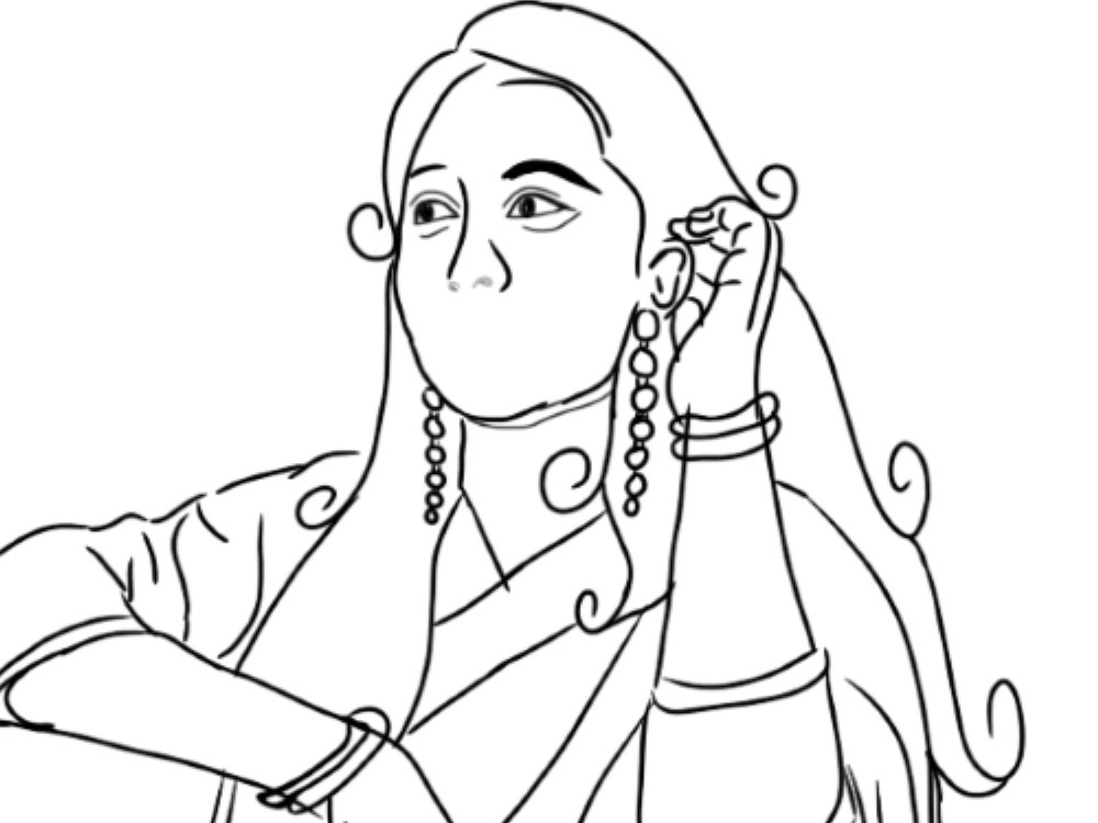 A custom clean line art illustration! | Upwork