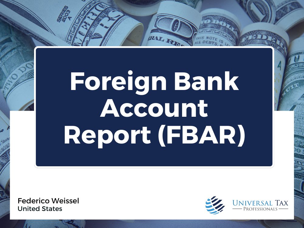 Foreign Bank Account Report (FBAR) | Upwork