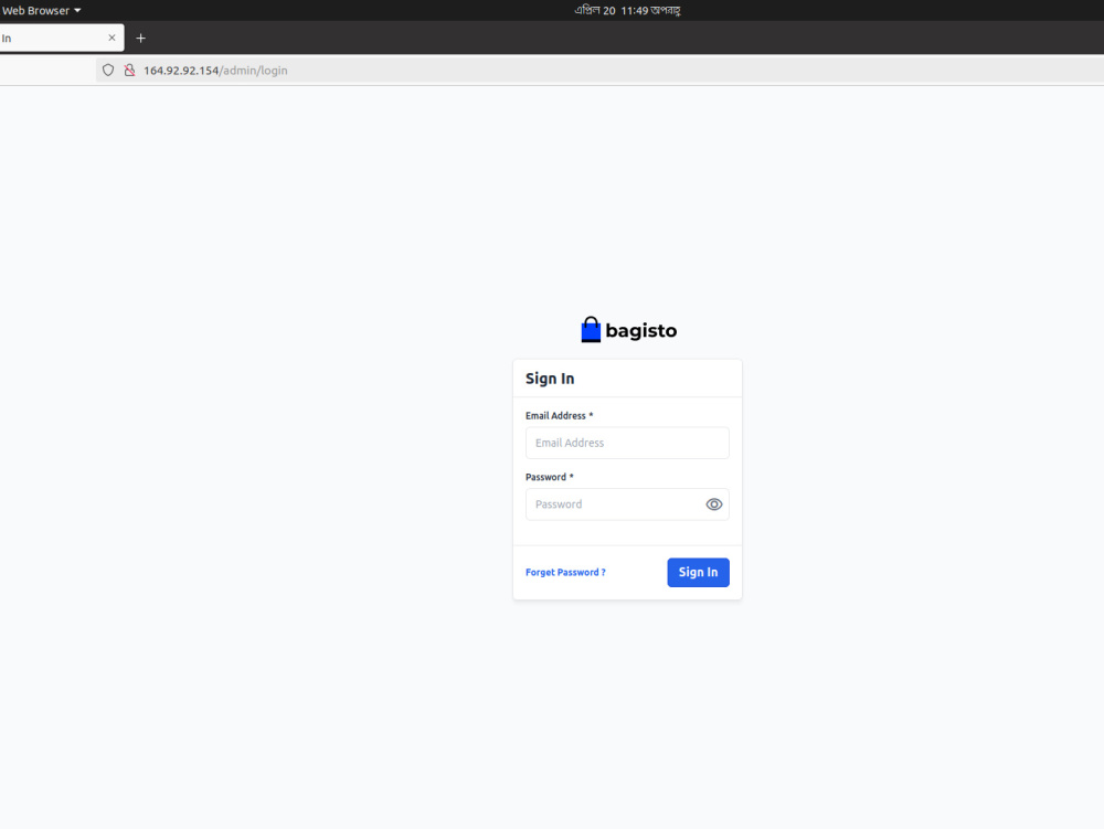 Bagisto eCommerce Platform Installation | Upwork