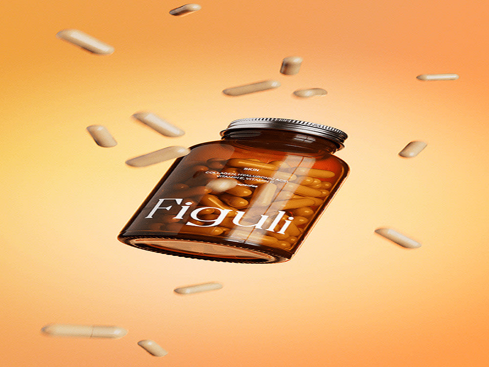 3d product animation bottle design for dietary and nutritional ...