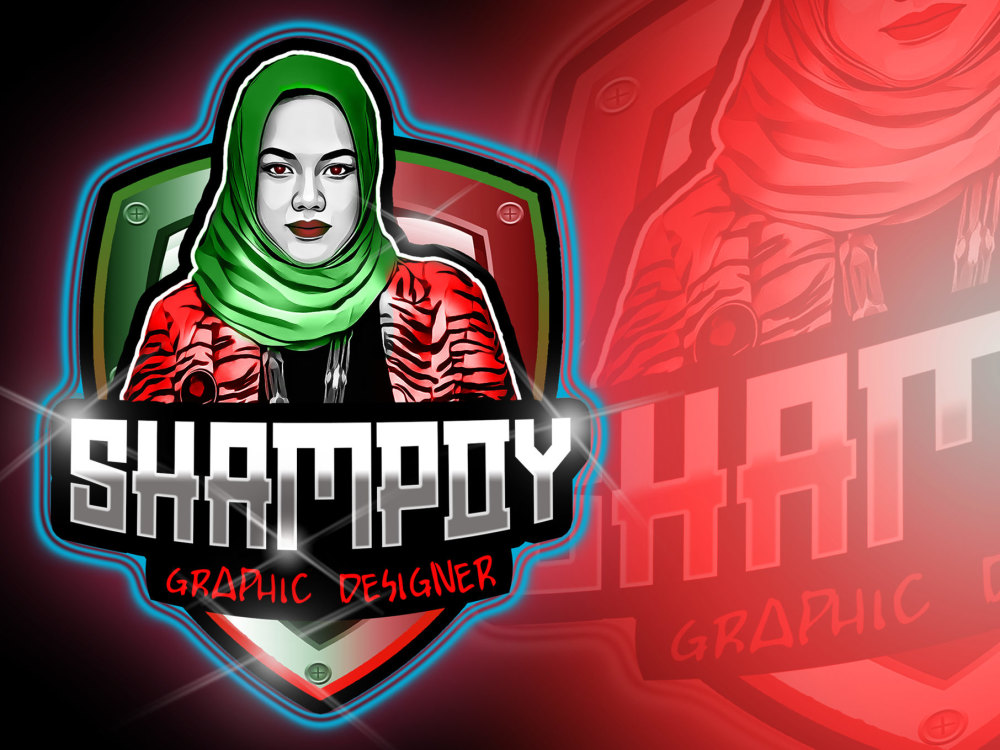 Free Palestine Esport Logo Inspire Design | Upwork