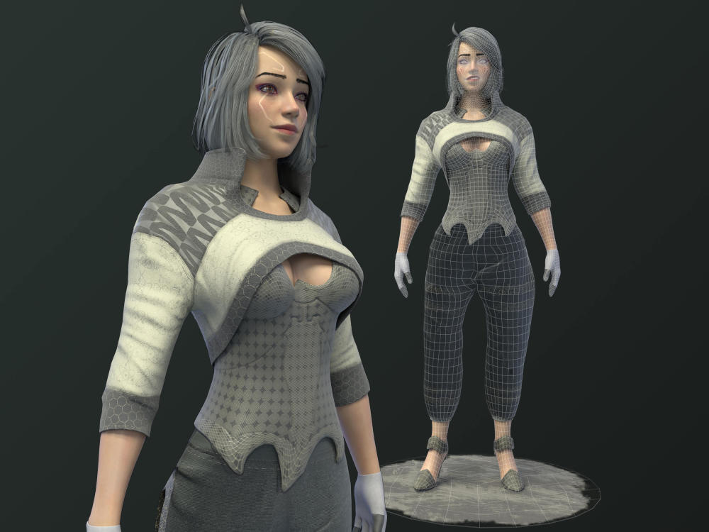 A 3D (Low poly) Character Creation: Bring Your Characters to Life ...