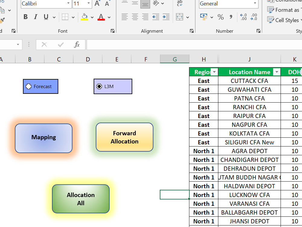 Supply Chain automation using advanced excel and macros | Upwork