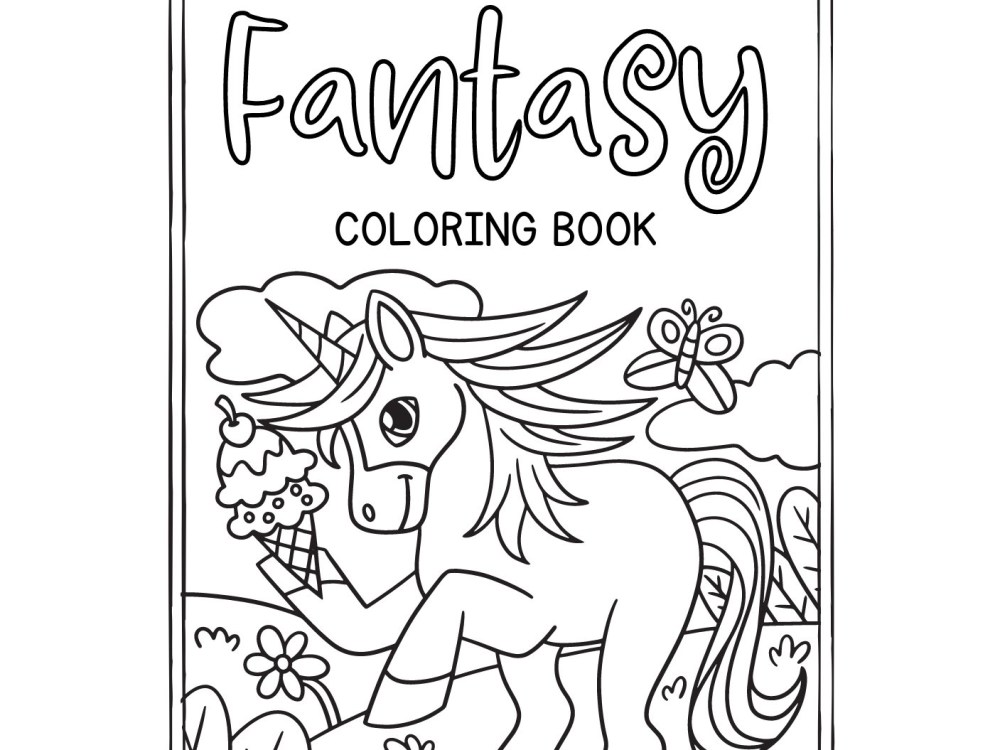 Children coloring book pages, book covers and KDP settings | Upwork