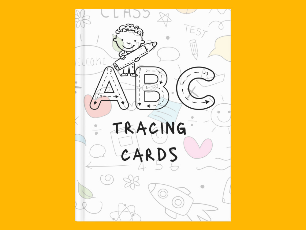 ABC tracing cards ideal for children to learn letters | Upwork