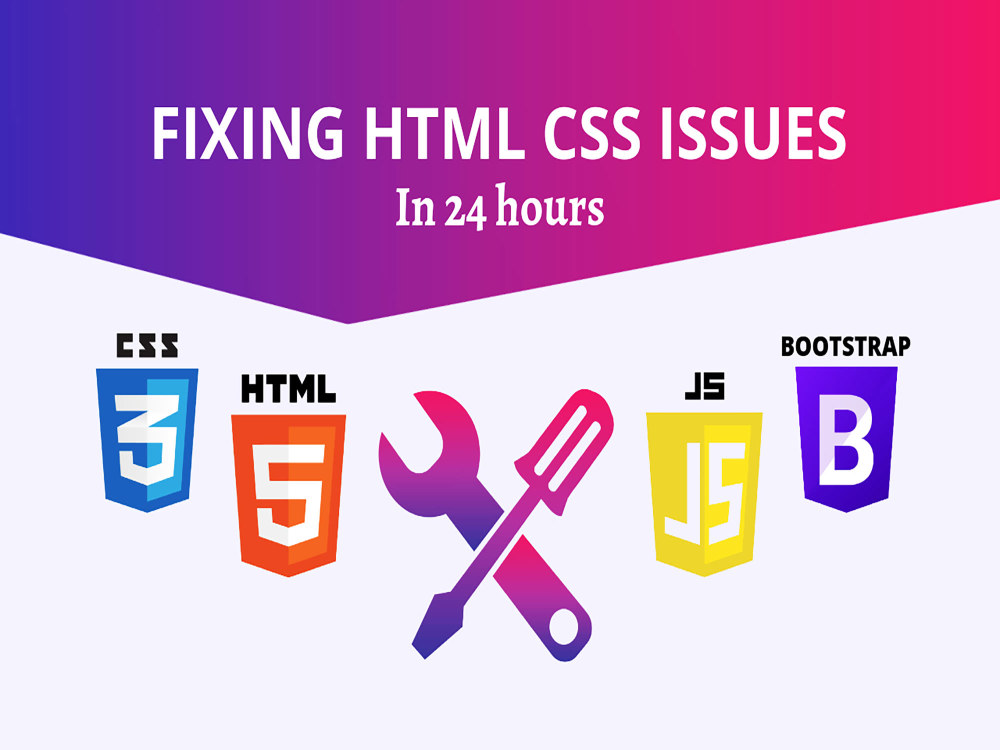 Fix HTML CSS issues, fix responsive issues in 24 hours | Upwork