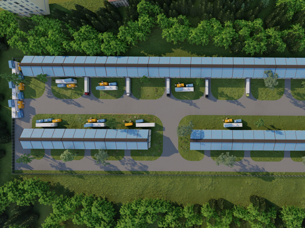 3D Warehouse Storage Site Landscape design | Upwork