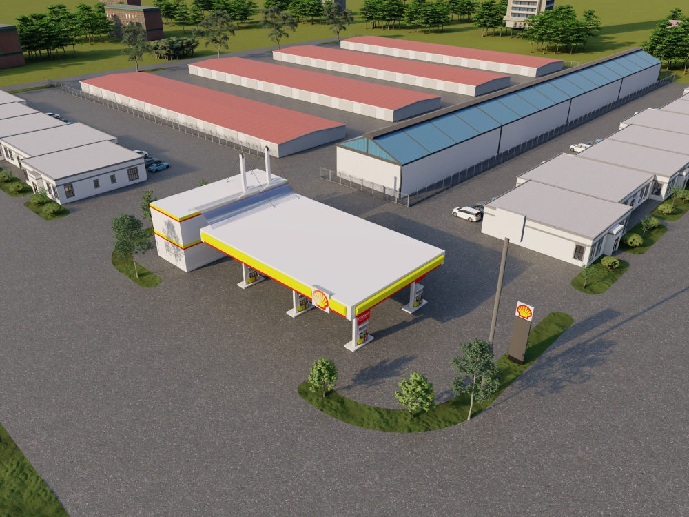 3D Warehouse Storage Site Landscape design | Upwork