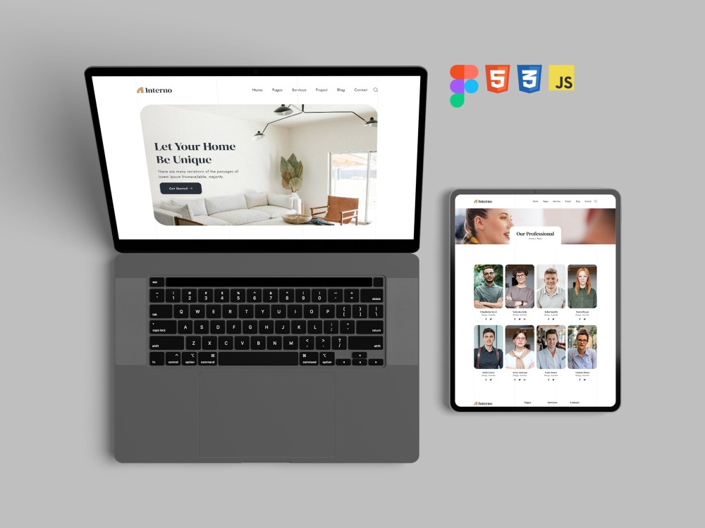 Figma design to HTML, CSS and JS integration | Upwork