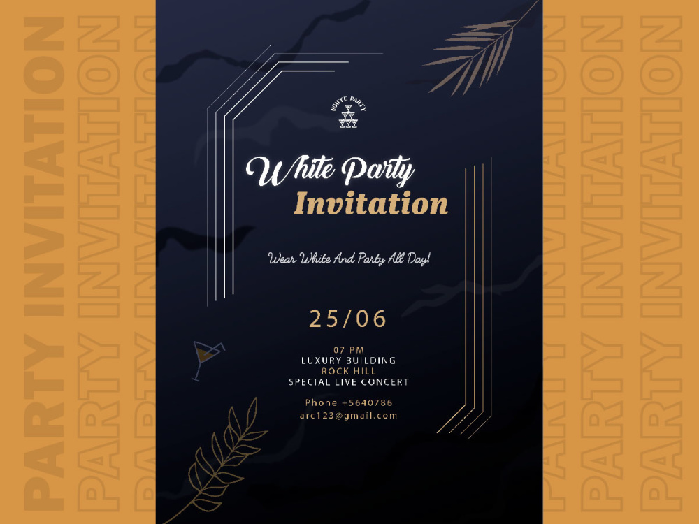 Professional invitation card for wedding , birthday and party | Upwork