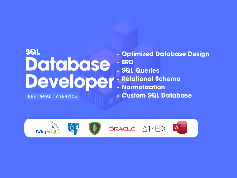 Design Database Sql Erd Sql Queries In Mysql Ms Access Oracle Upwork