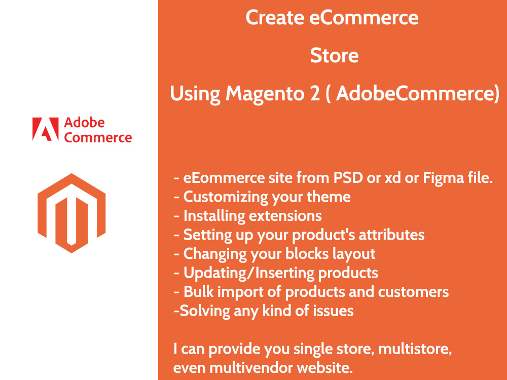 Magento 2.x website and customizations ,Migration | Upwork