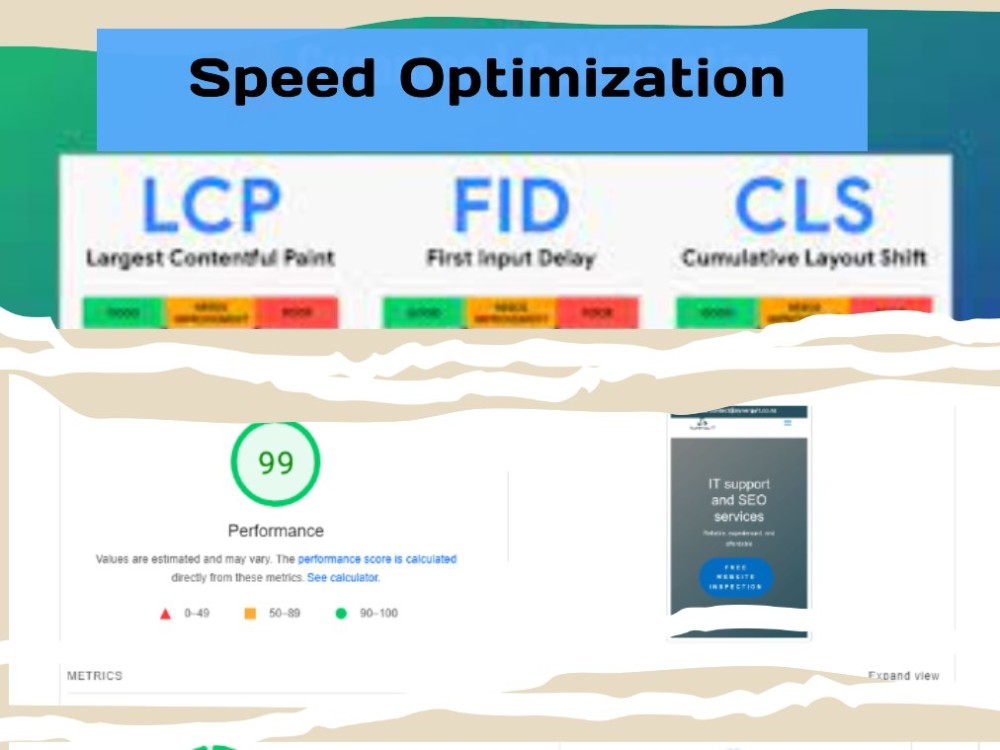 WordPress speed optimization , fix core web vitals according to PSI | Upwork