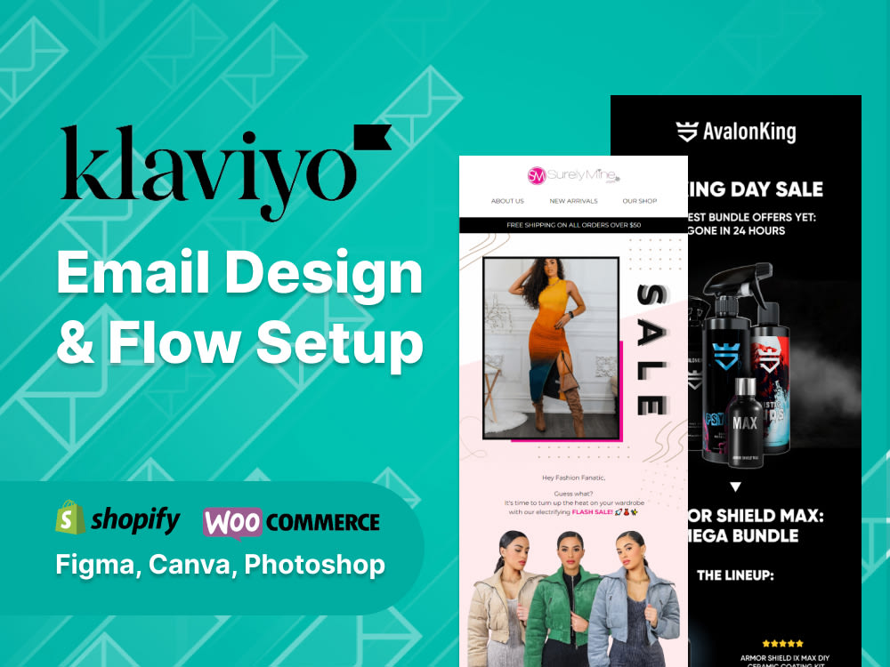Professional Klaviyo email template design and flows setup | Upwork