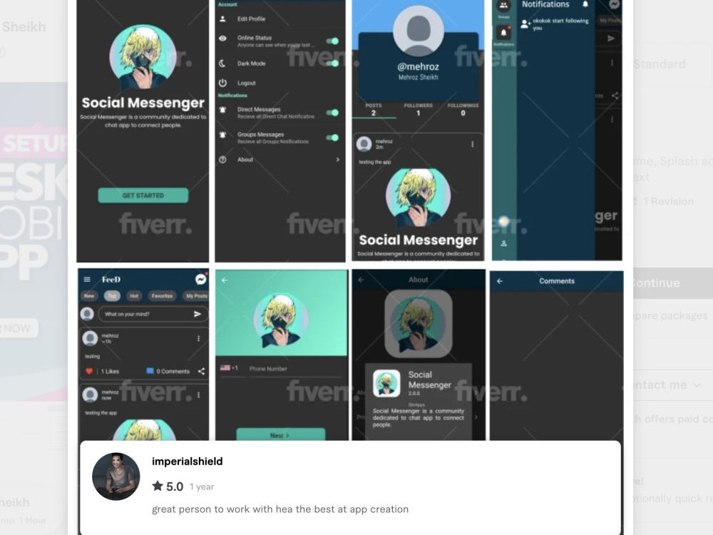 Reskin And Redesign Codecanyon Flutter App Upwork 4052