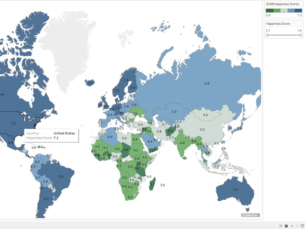 An interactive Tableau Dashboard fit to your needs | Upwork