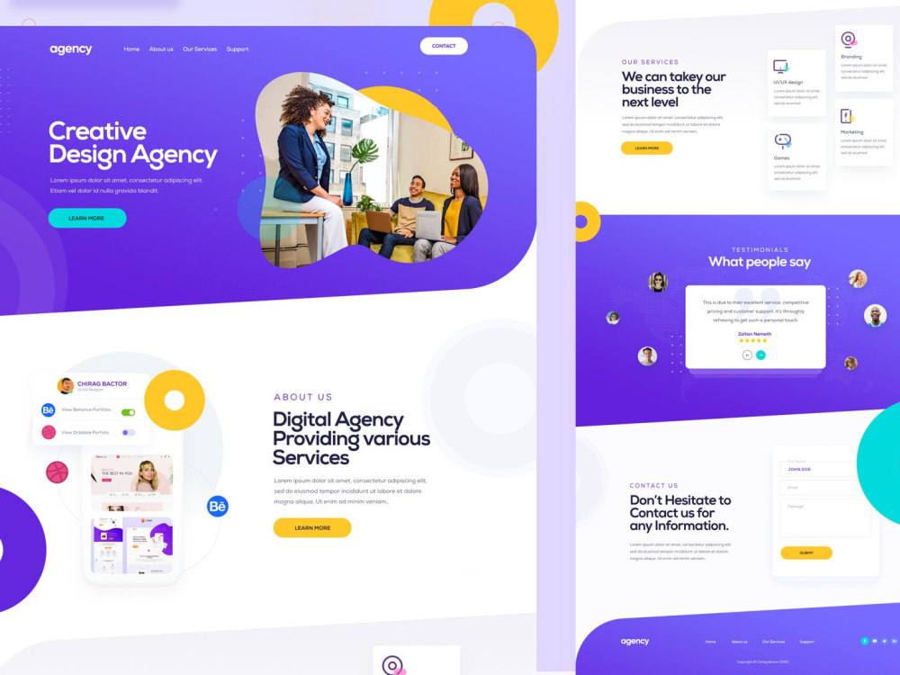 Front-End Development of your website/Front-End Developer/Webflow Design | Upwork