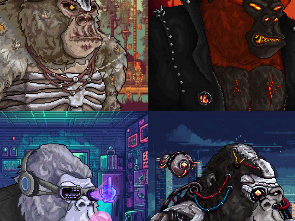 Quality pixel art NFT collection | Upwork