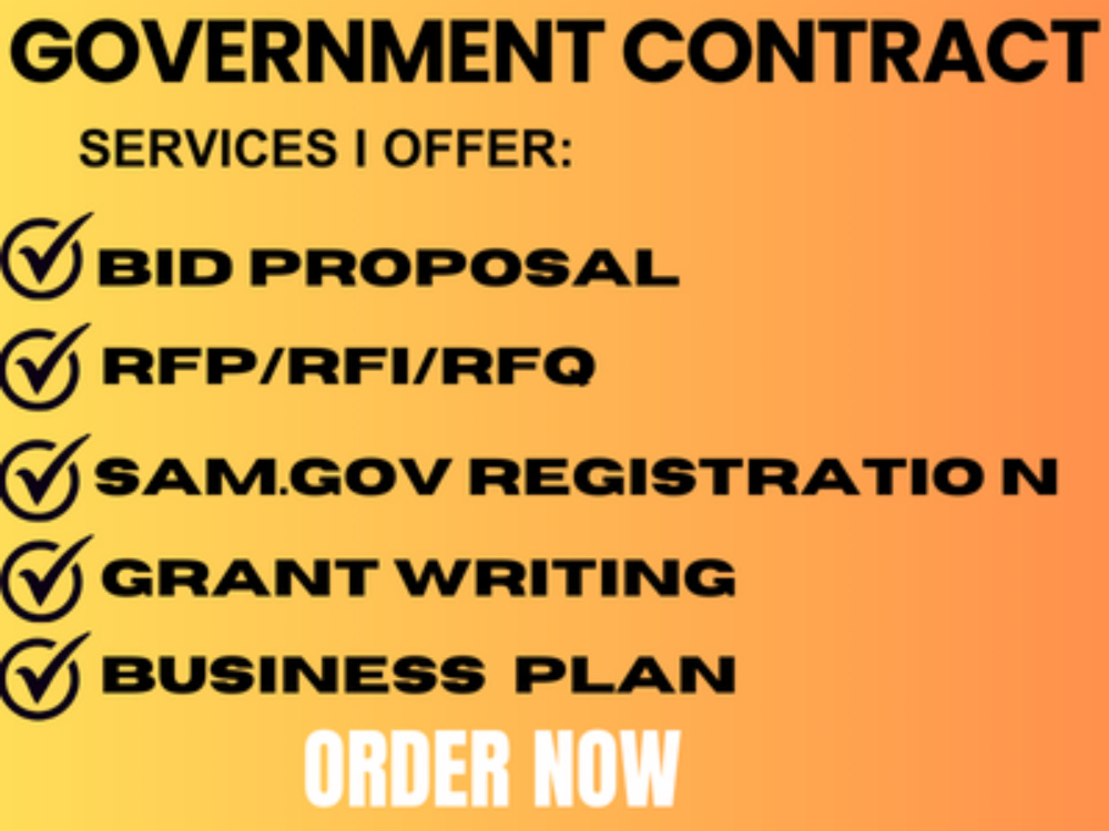 Winning Proposal response to your RFP, RFQ, RFI, bid,/Tender, bid ...