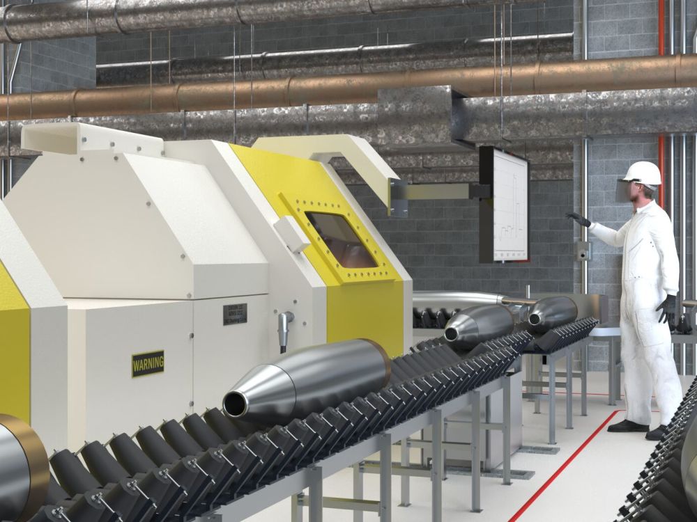 Realistic 3d industrial animation video, technical robotic animation ...