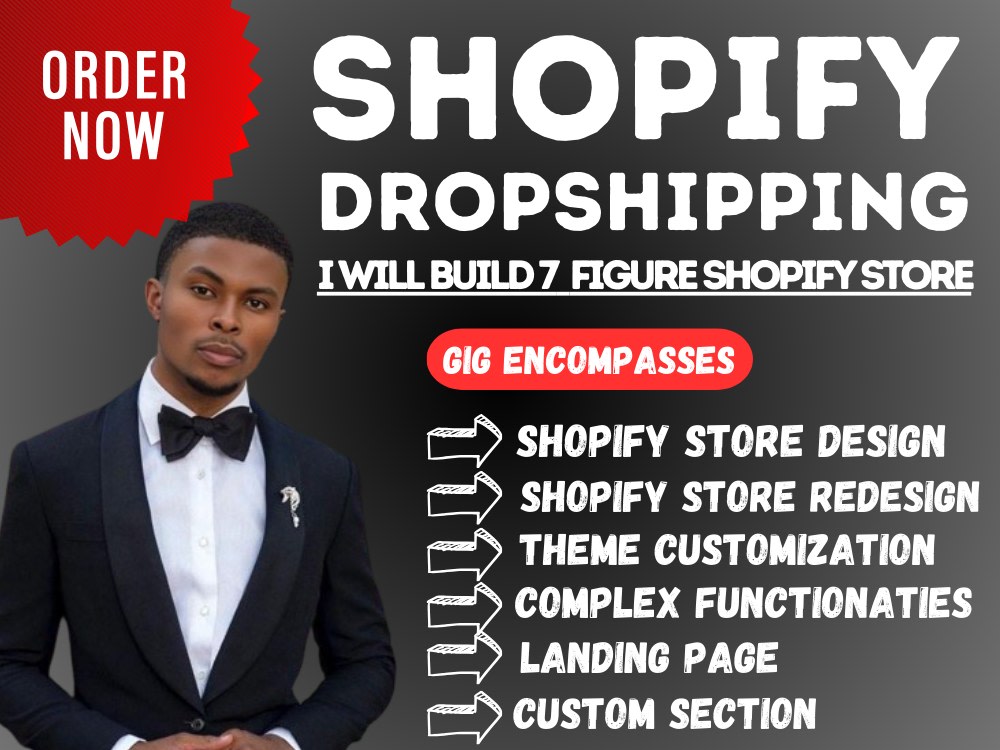 Shopify store Development design redesign and shopify store set up | Upwork