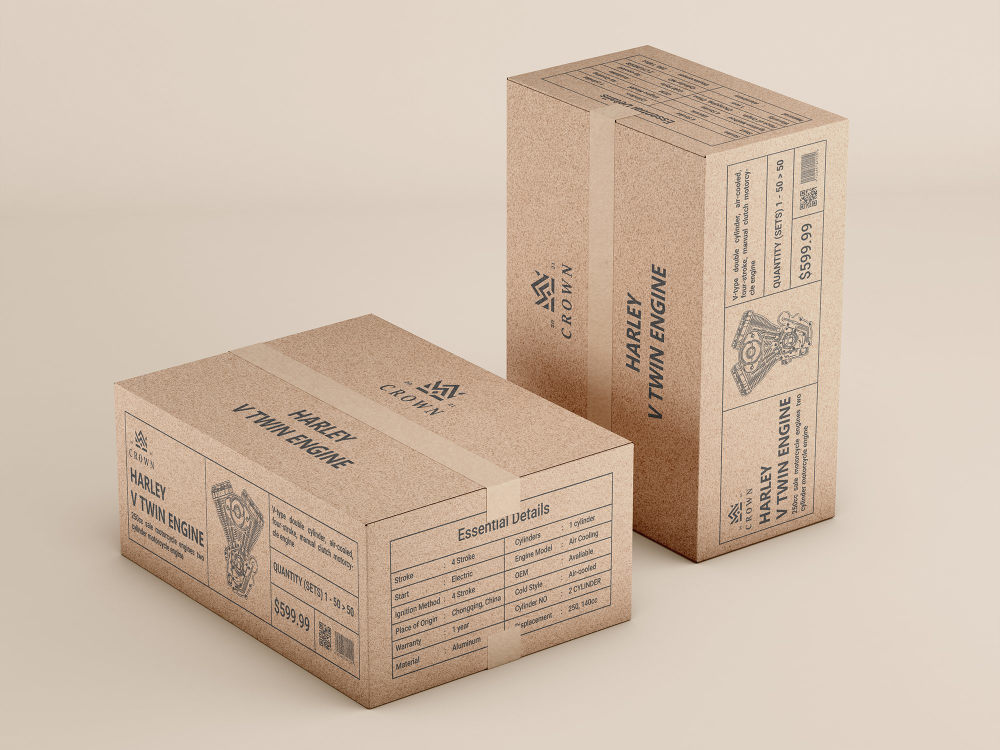 Sleeve box, corrugated box, master carton box, or cardboard box design ...