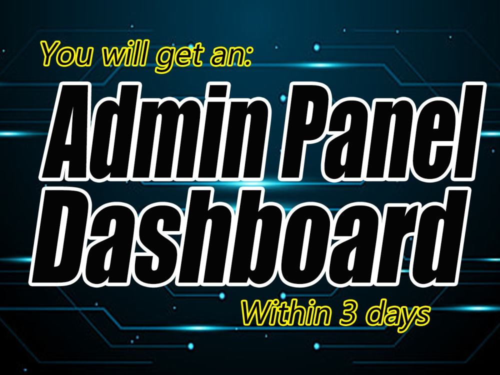 A complete Dashboard in MERN Stack within 3 days | Upwork