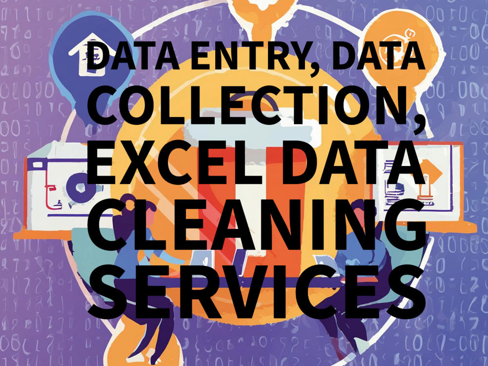 Data Entry, Data Mining, Data Collection, Excel Data cleaning Services | Upwork