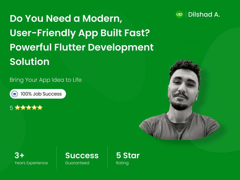 A fantastic iOS and Android application that drives impact, using Flutter. | Upwork