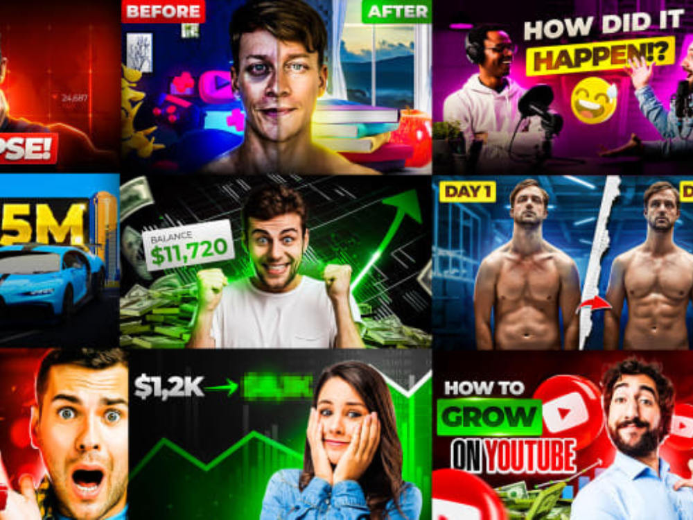 Amazing Youtube Thumbnail Design | Upwork