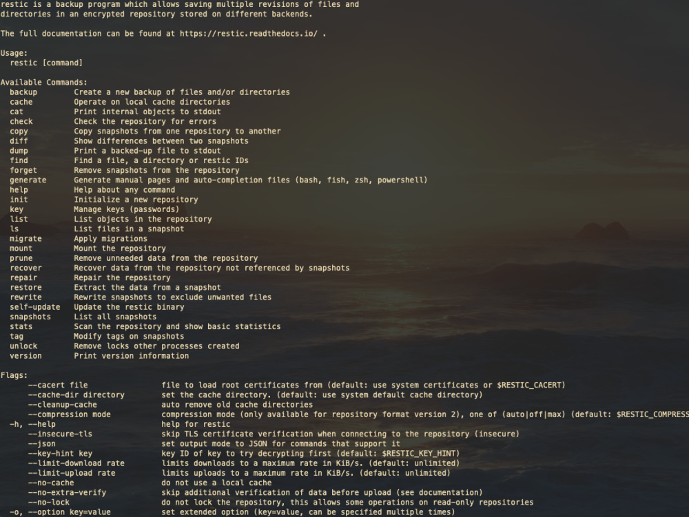 Restic Backup Tool Installed On Your Linux Instances Backing Up To S3 Upwork