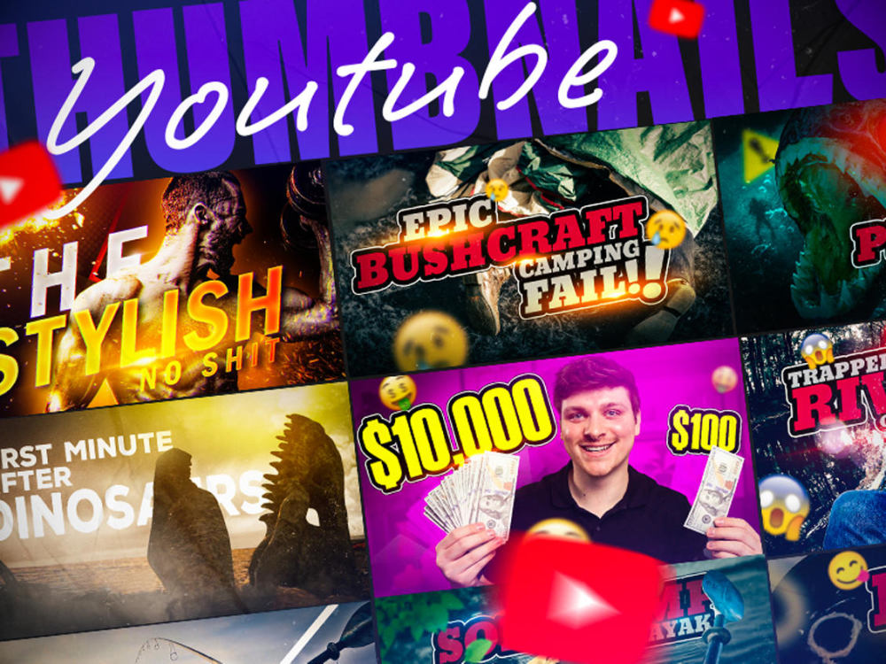 A high QUALITY YouTube Thumbnails | Upwork