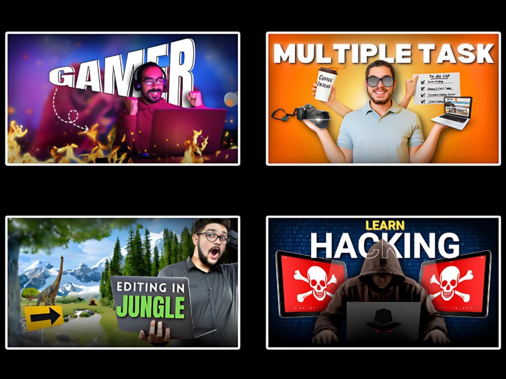 Eye catching and clickable YouTube Thumbnail | Thumbnail Artist | Upwork