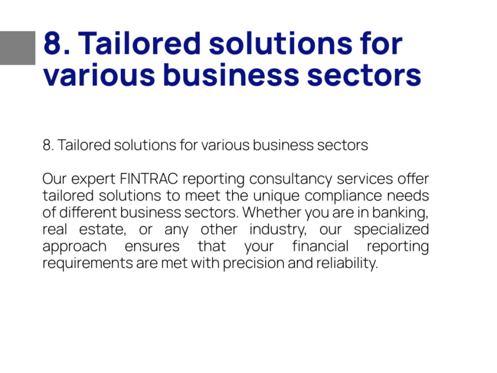 FINTRAC Regulations Compliance Mapping Analysis & Reporting (EFT/LCTR ...