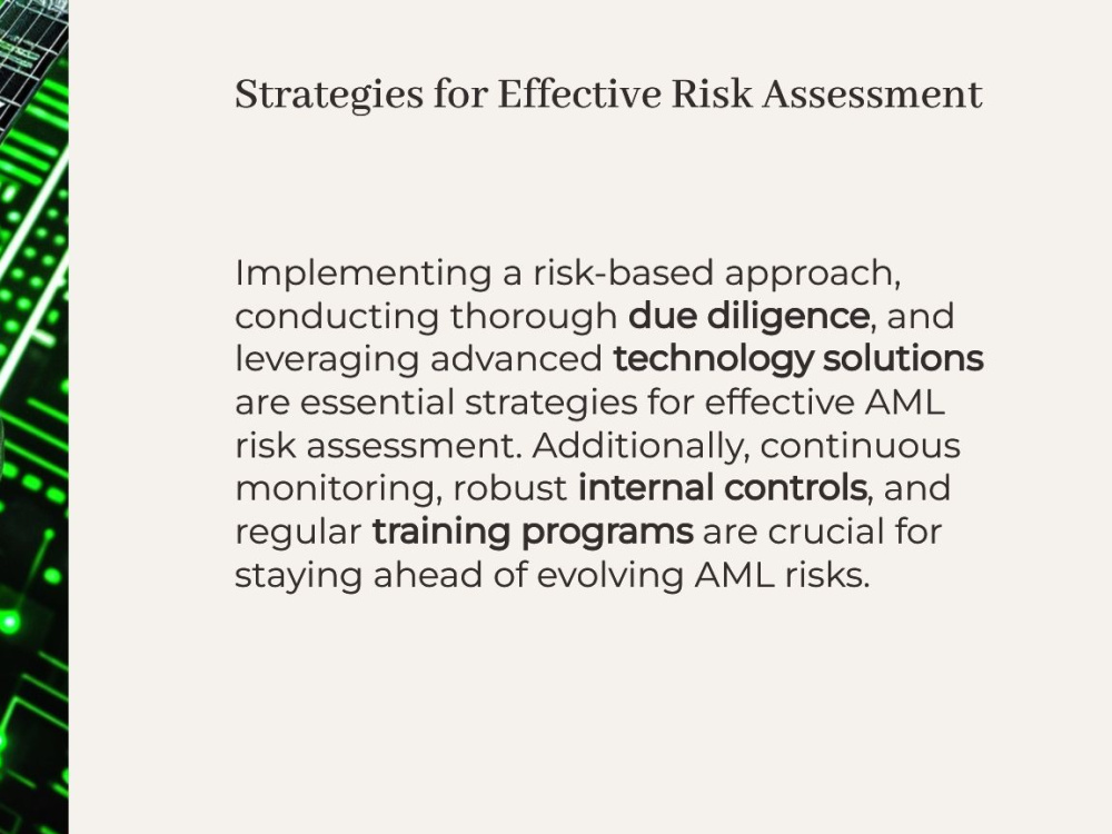 Independent AML Risk Assessment | Upwork