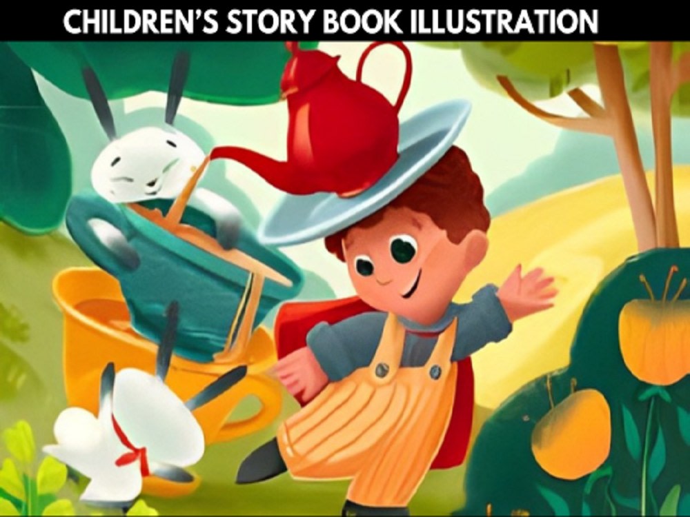Children storybook illustration colorful illustration | Upwork