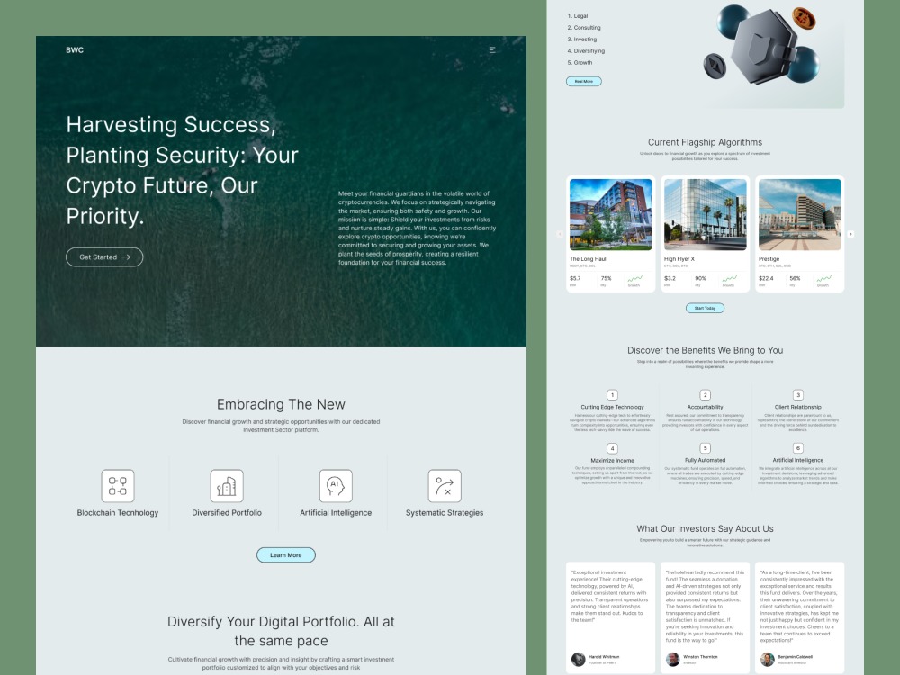 A Figma UI/UX website design with Webflow development fully responsive | Upwork