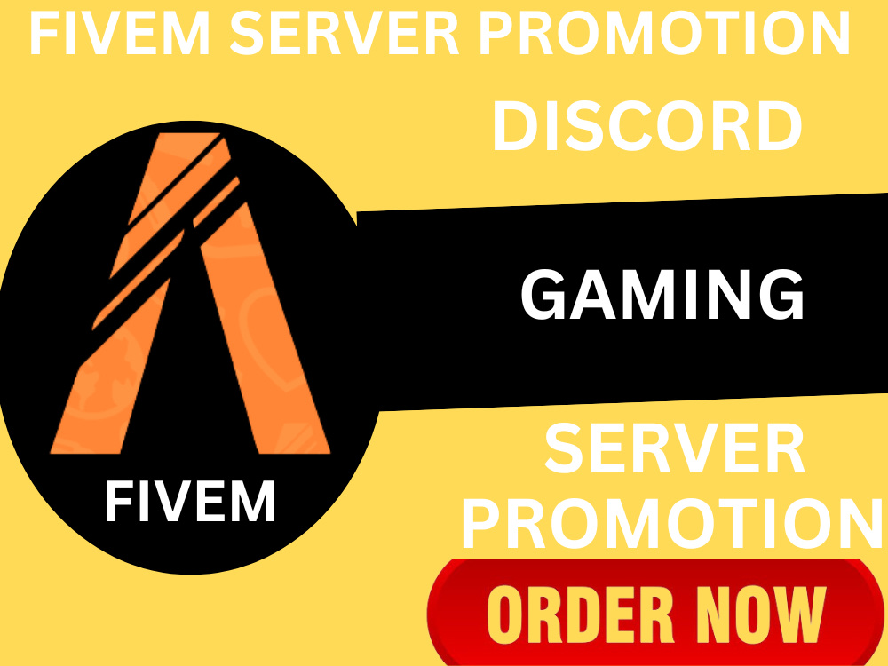 Real gaming promotion, fivem server promotion, twitch promotion | Upwork
