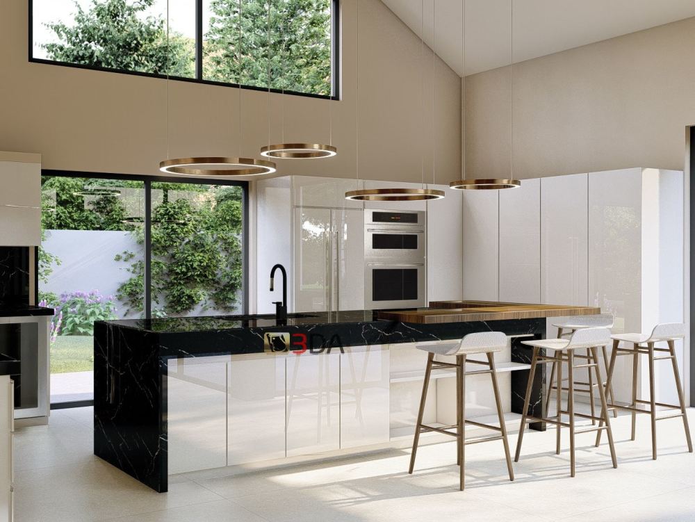 Kitchen Rendering⭐Kitchen Render⭐Kitchen Design⭐Kitchen Interior⭐ ...